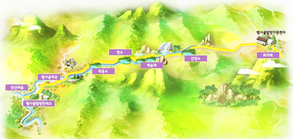 지리산 등산코스 베스트 5 : 소요시간, 난이도와 지도 확인하기