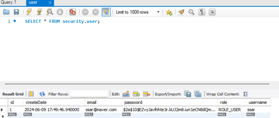 Spring Security Session 권한처리