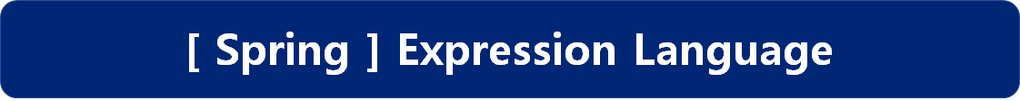 Spring 스프링 Expression Language란spel Spring Expression Language 0563