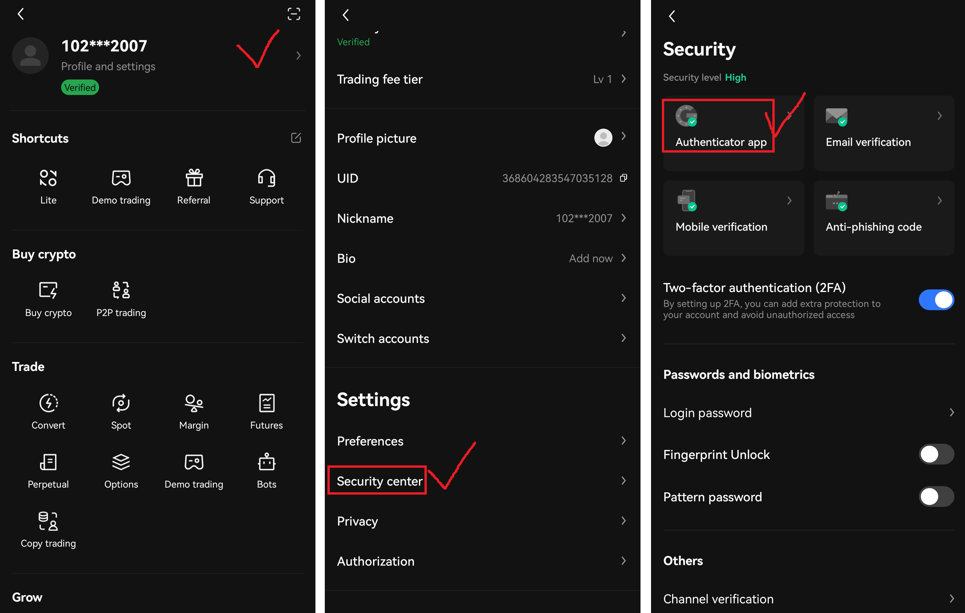 [해외거래소] OKX, 구글 OTP(Authenticator) 해제& 재설정하는 방법 정리