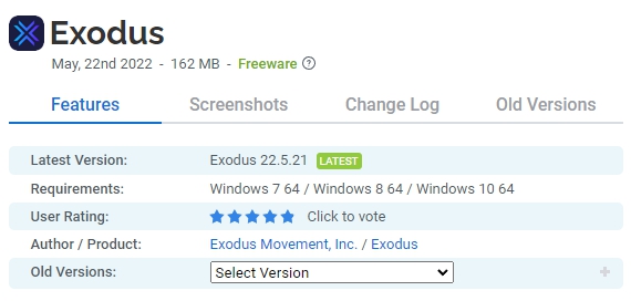 Exodus 무료 다운로드