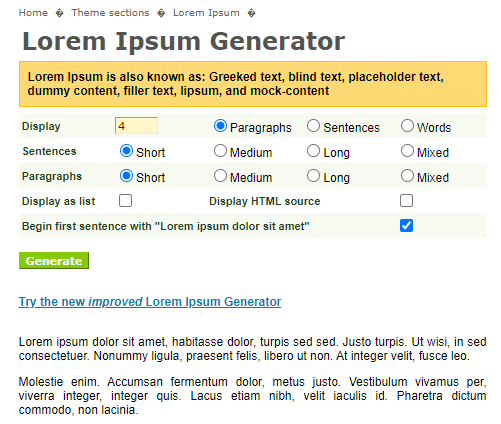 대체 텍스트, placeholder, Lorem Ipsum, 임의 내용 채워넣기