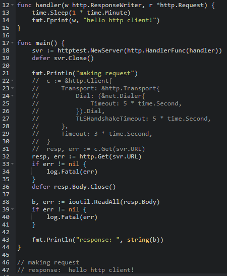 Golang - http.Client에는 Timeout이 들어가야 한다.
