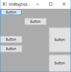 wxpython GridBagSizer 예제