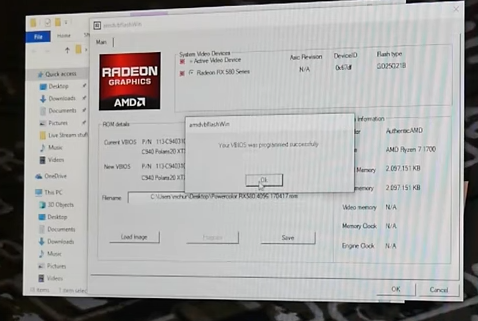 (5) FIX AMD Radeon Code 43 Error Reflash GPU BIOS - YouTube 캡쳐화면