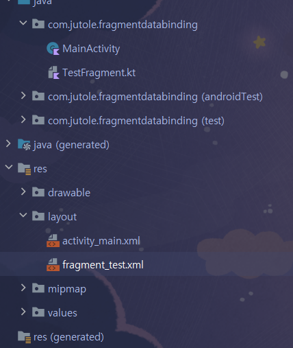 [Android] DataBinding을 Fragment에서 사용하기 - Kotlin — Jutole's programming
