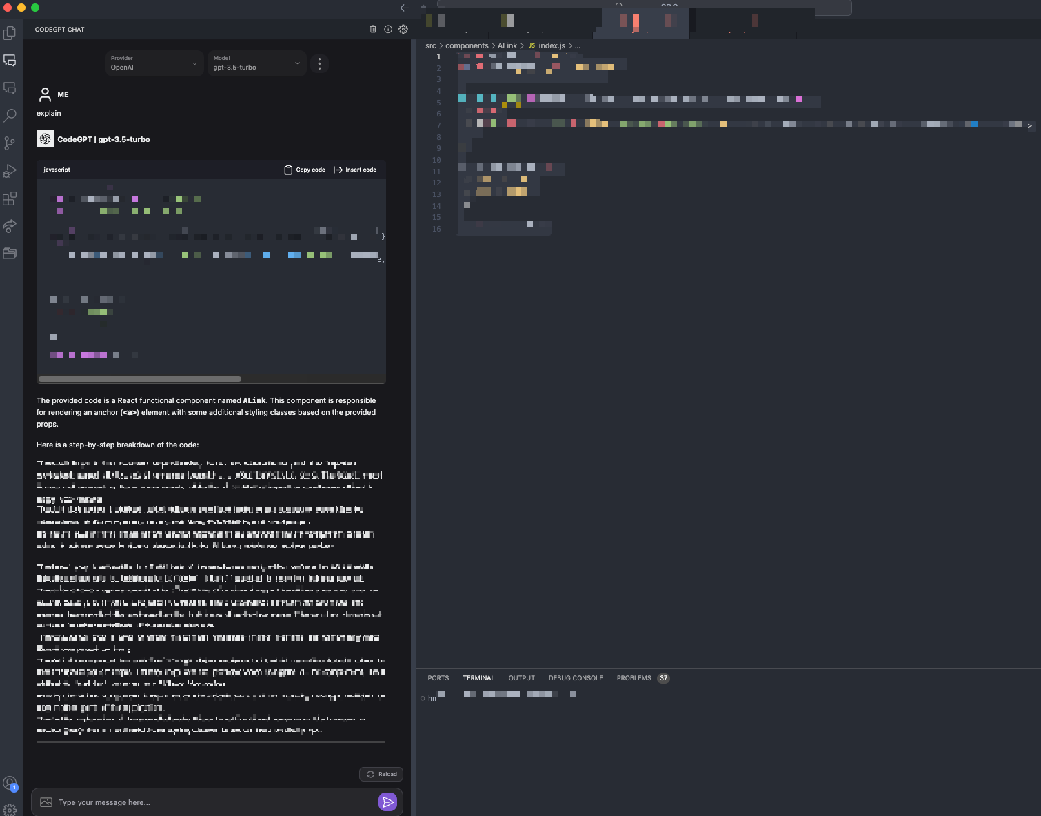 [ChatGPT] AI관련 vscode extension 사용기 :: 져니의UI개발