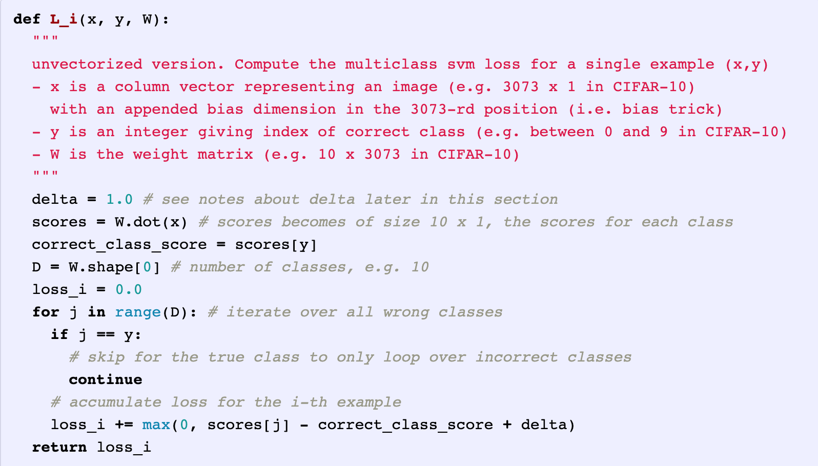 cs231n: Linear classification: Support Vector Machine, Softmax