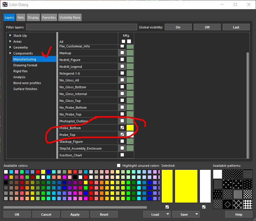 [PCB Editor] OrCAD/Allegro PCB Test point 수동 생성, 직접 설정 (testpoint 프로브 ...