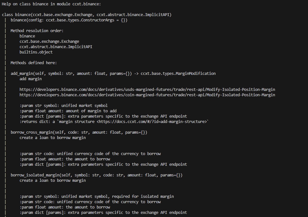 ccxt 모듈과 binance api를 이용해 암호화폐 잔액 불러오기 - python, (해결 x)