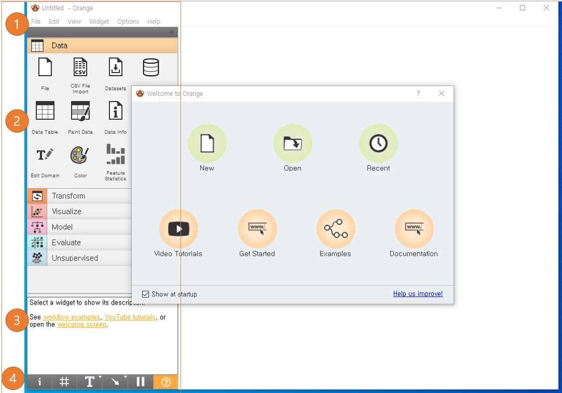 1_2. Orange3 플랫폼