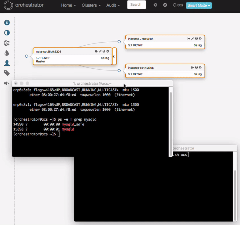 MySQL Orchestrator - HA(High Availability) - 3 - VIP 설정 - 자동 Replication 설정 | Hoing