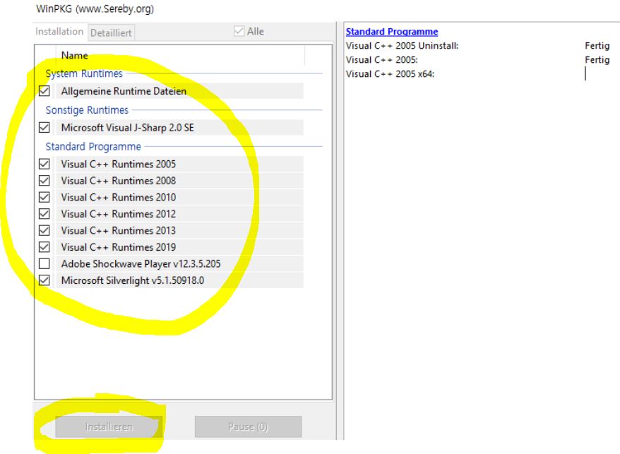 visual c++ 런타임 오류시 해결방법[all in one runtimes 설치로 해결] : 네이버 블로그