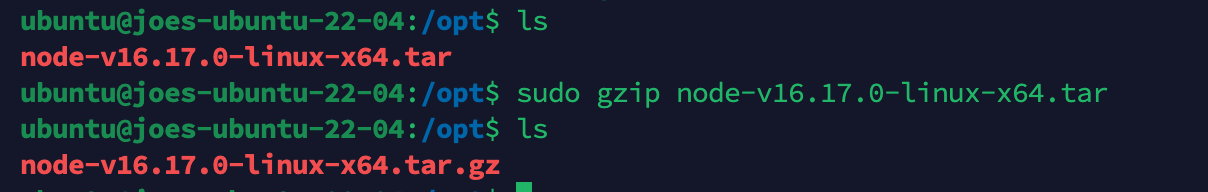 리눅스에서 압축푸는법 및 압축하는법 (zip, tar, gz, xz, tar.gz, tar.xz) 명령어 정리와 예제