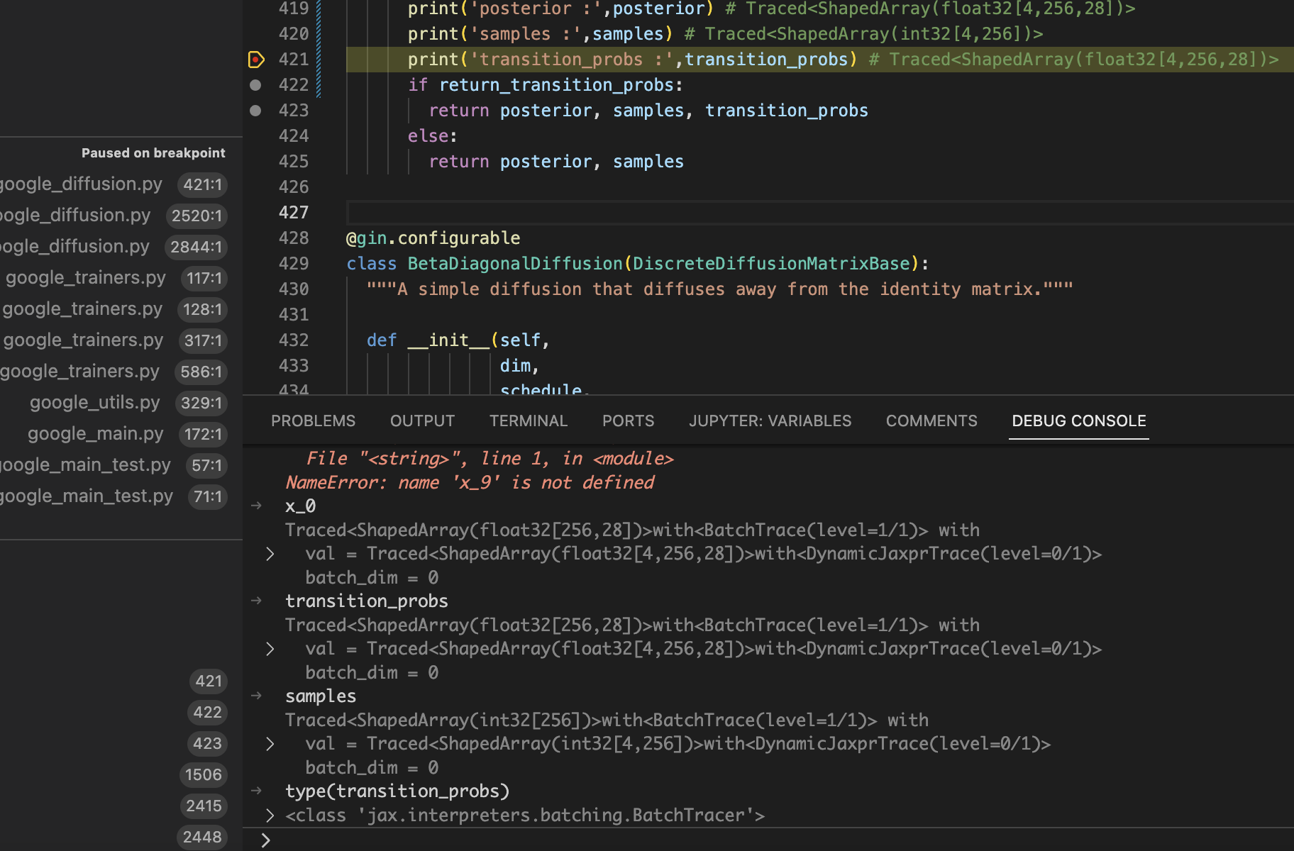 [jax 오류] jax에서 debugging하는 방법 (how to print BatchTracer class in jax)