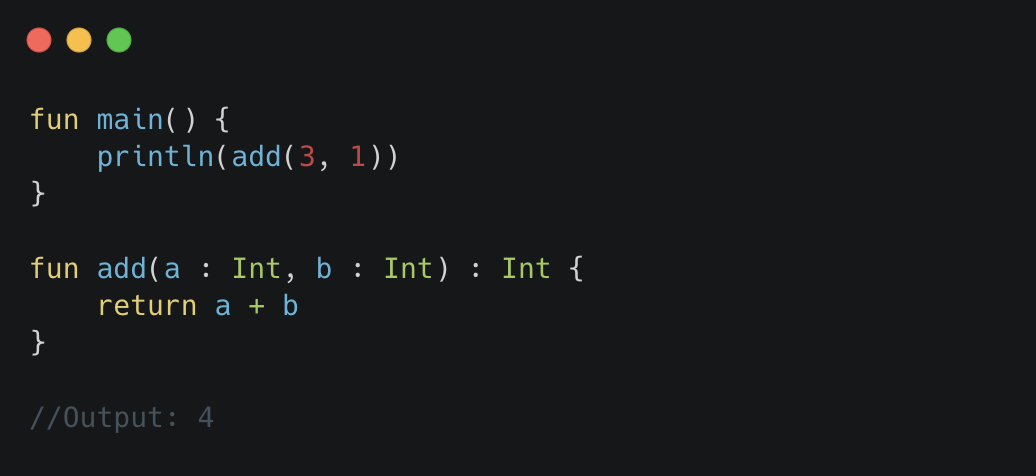 [Kotlin] 함수와 템플릿 문자열(Template string)
