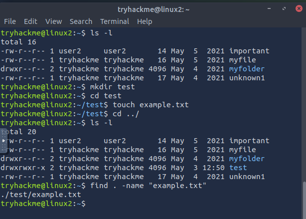 [TryHackMe #5] Linux Fundamentals Part 2 실습