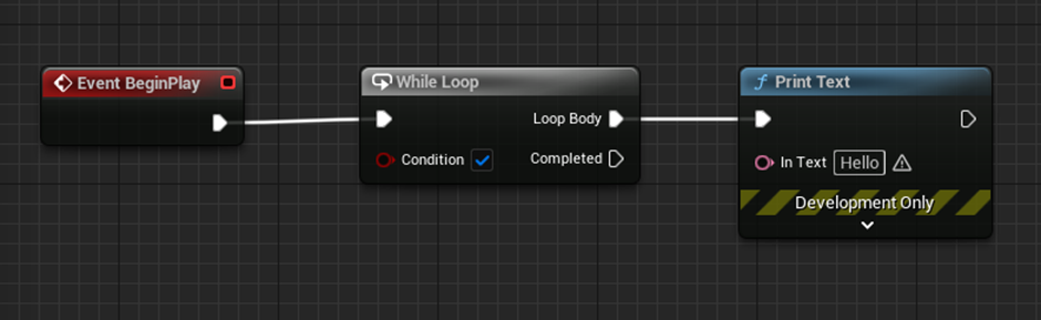 [UE5/언리얼5] 블루프린트(BluePrint)튜토리얼 - while, for, for-break #7