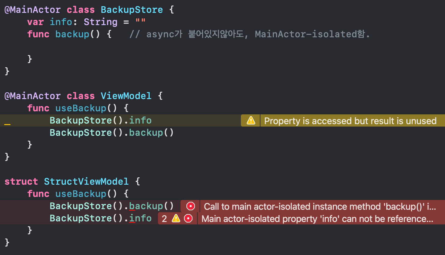 앞으로 swift6에 대응하기 위한 swift concurrency 느낀점