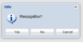 [ExtJS] 다양한 MessageBox / alert