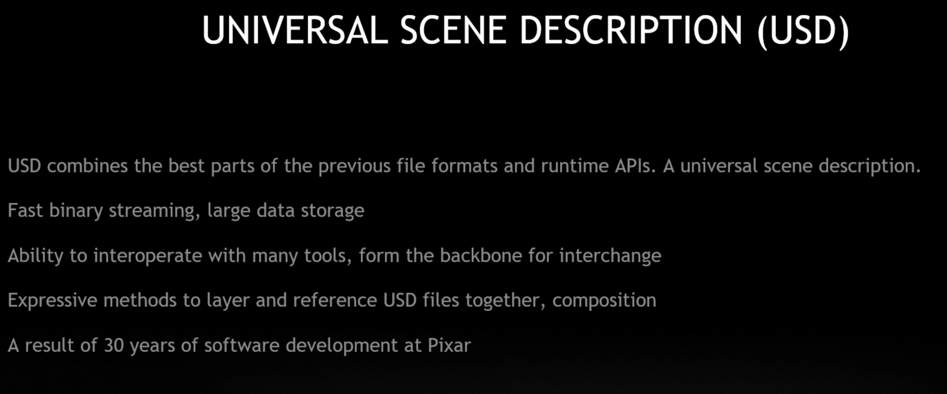 USD (universal scene description) 개념잡기