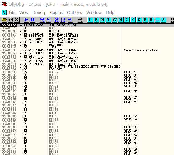 CodeEngn Advance RCE 4 :: hacking_security