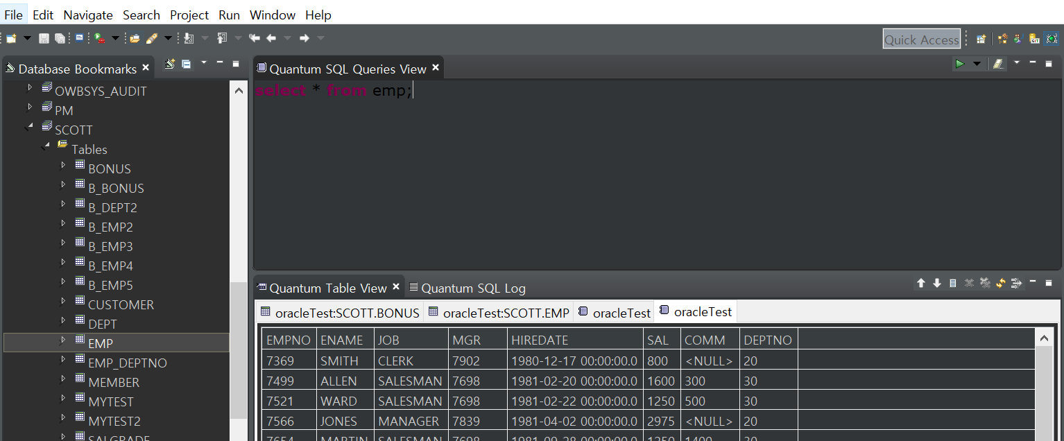 [JSP]이클립스 Qutum DB 플러그인 :: 띵코의 개발 공부