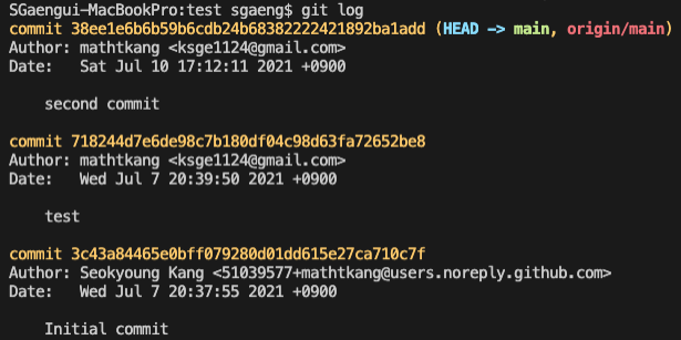 [GitHub] Repository에 'main' branch로 push 하기