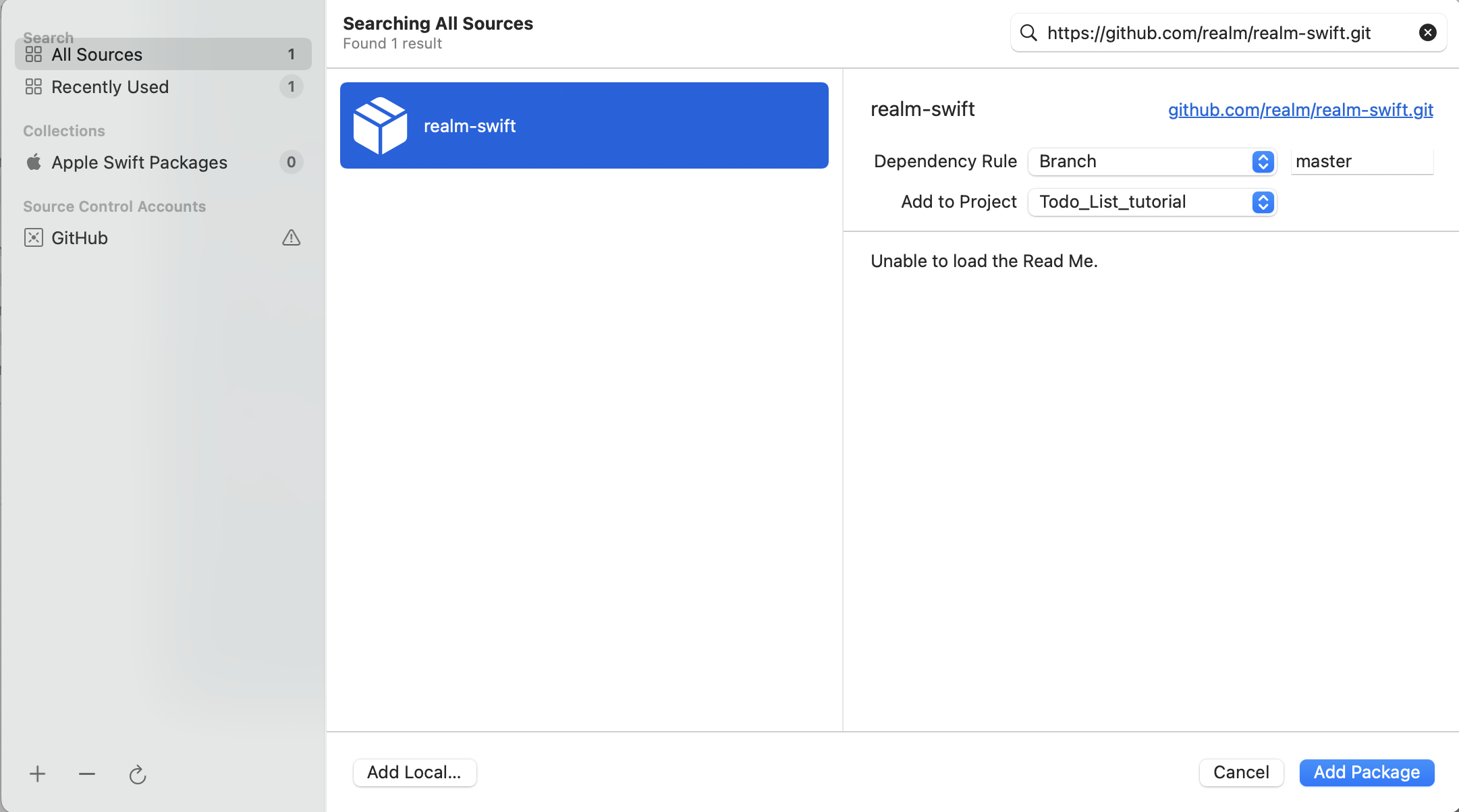 SwiftUI ) 유튜브로 배우는 SwiftUI Todo List with Realm (1)