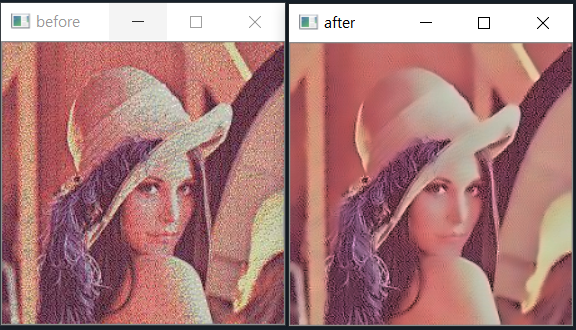 이미지에서 노이즈 제거하는 디노이징 알고리즘, NLmeans 설명 (python 코드 포함) by bskyvision.com