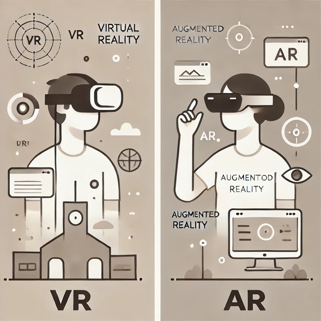 가상현실(VR)과 증강현실(AR)의 차이 및 미래 전망