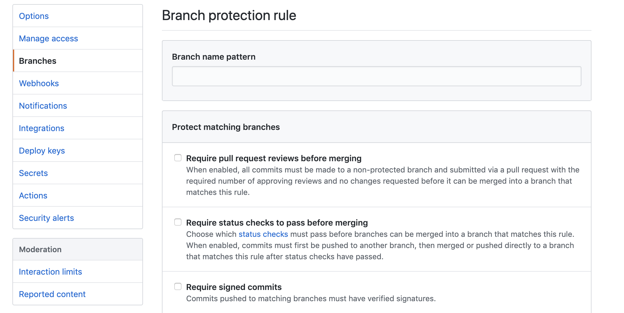 GITHUB protected branch를 설정 해 보자