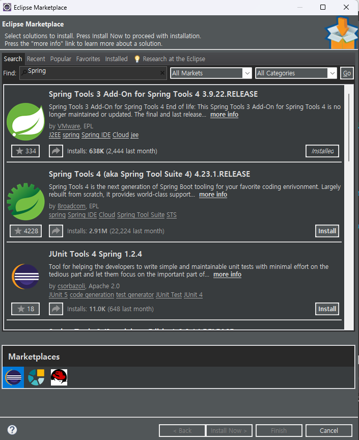 [Spring] 스프링 설치 프로젝트 생성 — jjaong note