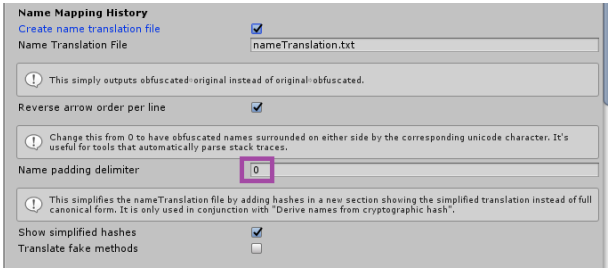 Unity - Obfuscator 메뉴얼