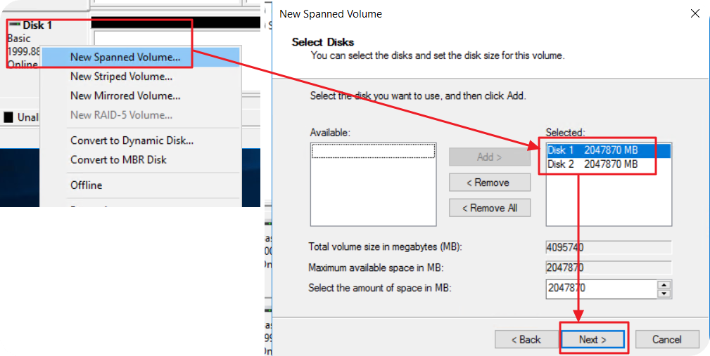 (실습5)NCP-Win 2TB이상/Scale Up/Scale Down