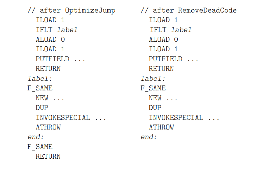 [A Java bytecode engineering library] - [Tree API] 8. Method Analysis