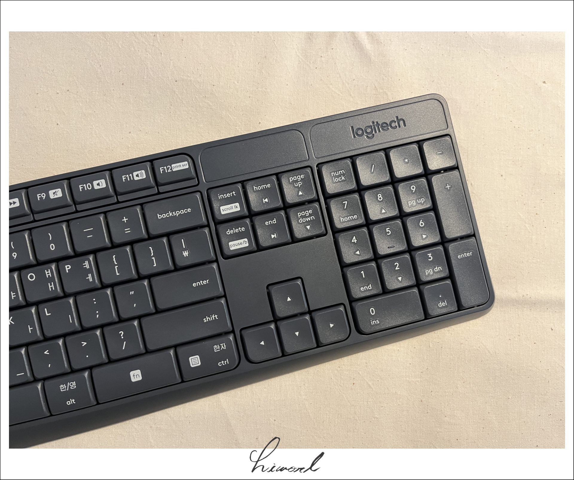 [리뷰] Logitech 로지텍 무선 키보드 마우스 세트 MK235