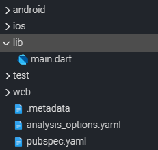 Flutter 기본 구조 파악하기 runApp main.dart
