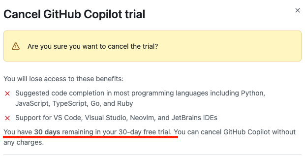 [AI] GitHub Copilot 사용법 (5) - 결제, 구독 취소하기