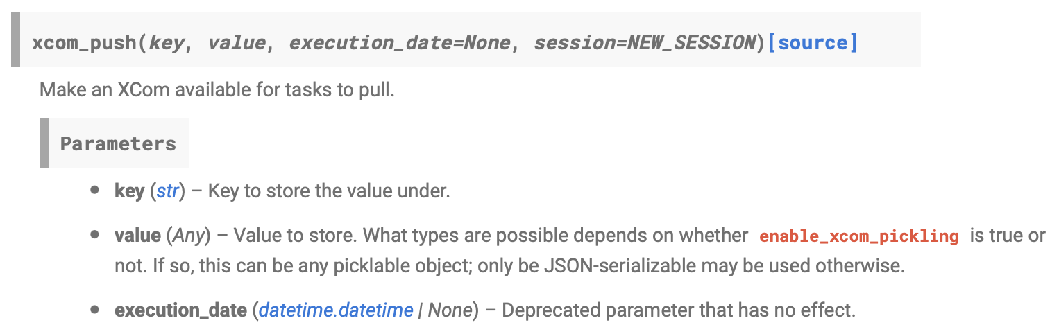 Airflow | Python Operator에서 XCom으로 Task 간 데이터 공유 — 꽉자바