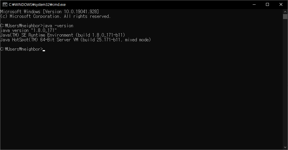 [Java] Windows10 환경 OpenJDK 설치 및 환경설정