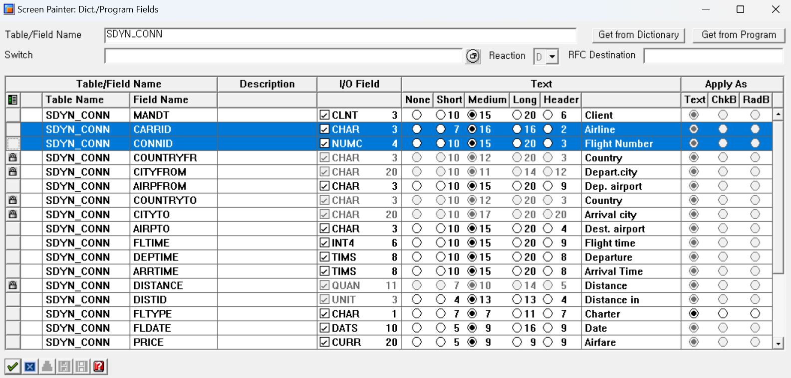 [SAP] ABAP GUI 구성 요소 활용 - 아이콘, Group Box, Drop Down, Push Button, 입력 검증 ...