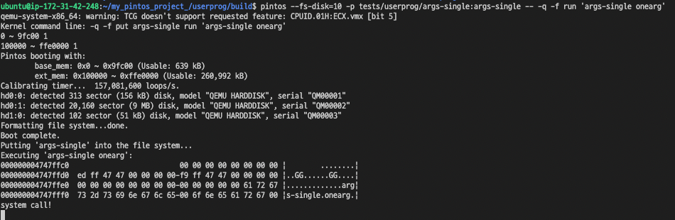 PintOS Project 2 - User Program (2) Argument Passing(정글사관학교 63일차 TIL)