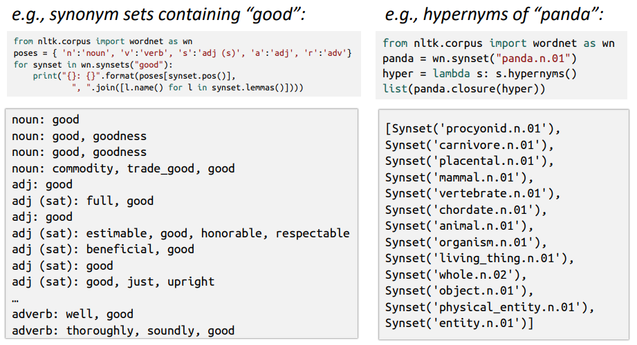 [cs224n] Lecture1 - Word Vectors