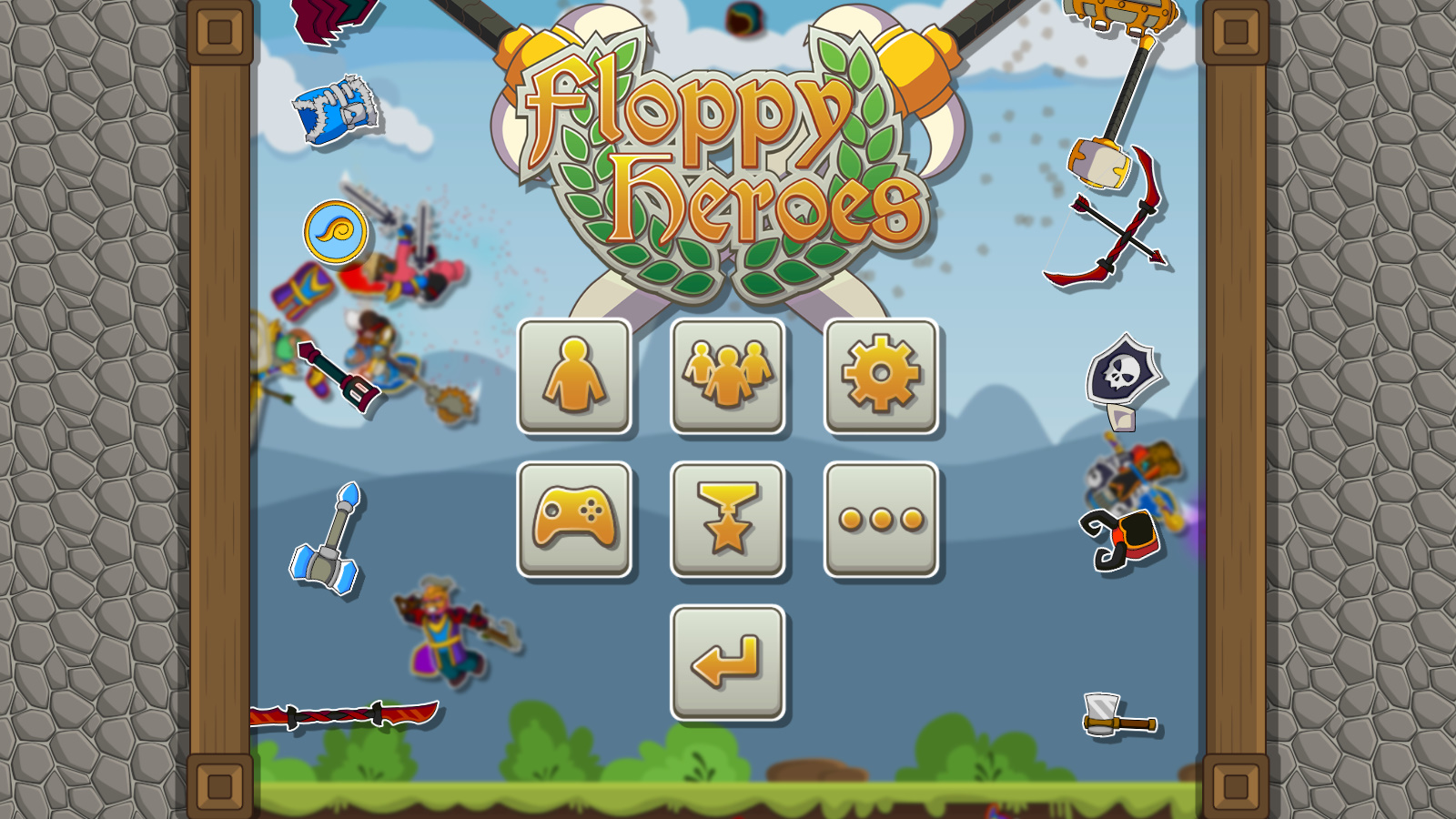 [스팀 게임] 빙글빙글 돌면서 때린다, Floppy Heroes