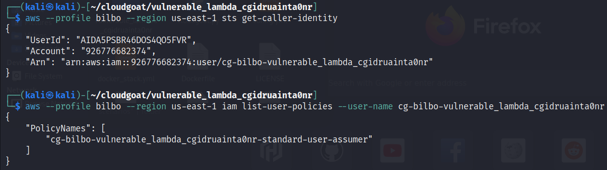 [☁️Cloud] 🐐 Cloudgoat - 1. vulnerable_lambda