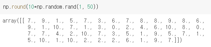 [python] 0이상 1미만의 난수 생성하기, np.random.rand() by bskyvision.com