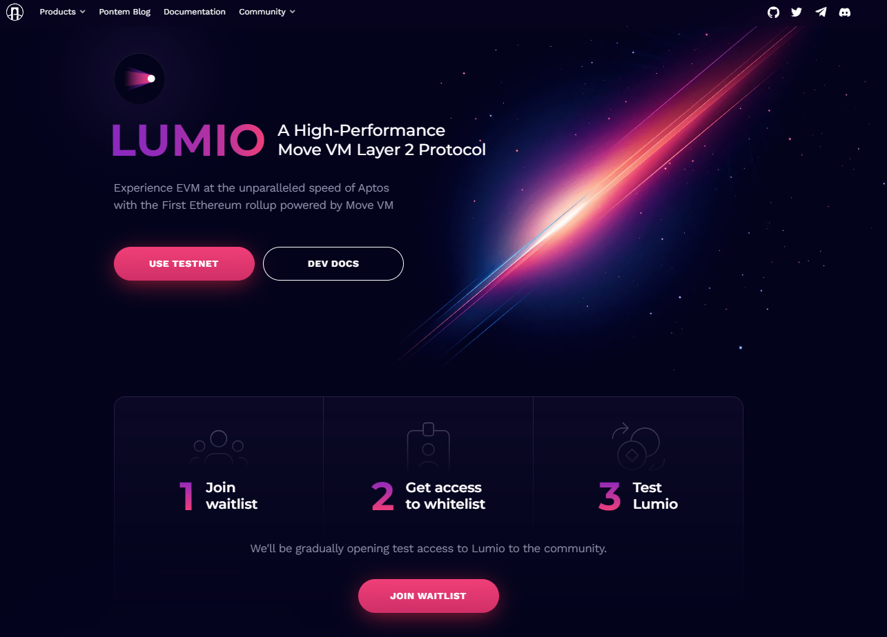 Pontem network - 포텐셜 에어드랍(Aptos - pontem)