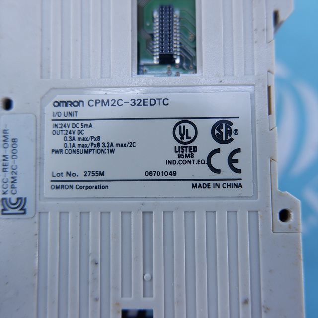 CPM2C-32EDTC [PLC] OMRON I/O UNIT CPM2C 32EDTC ㈜엠이티 산업 자동화 장비 수리 판매 전문