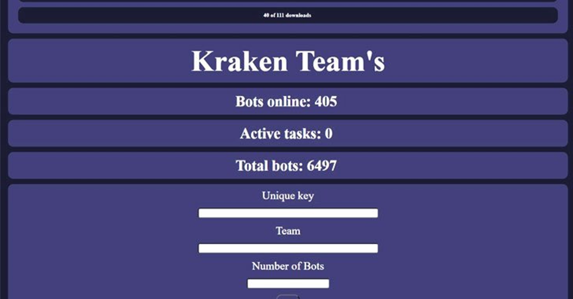 연구원들, 지속적으로 개발되고 있는 새로운 Golang 기반 Kraken 봇넷 경고해